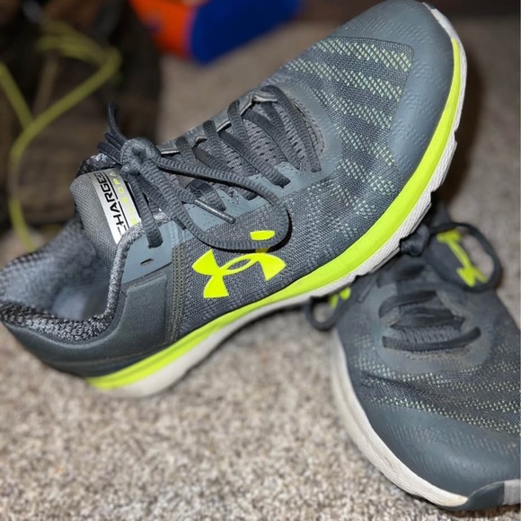 Under Armour | Shoes | Under Armour Charged Europa 2 Gray Bright Yellow ...